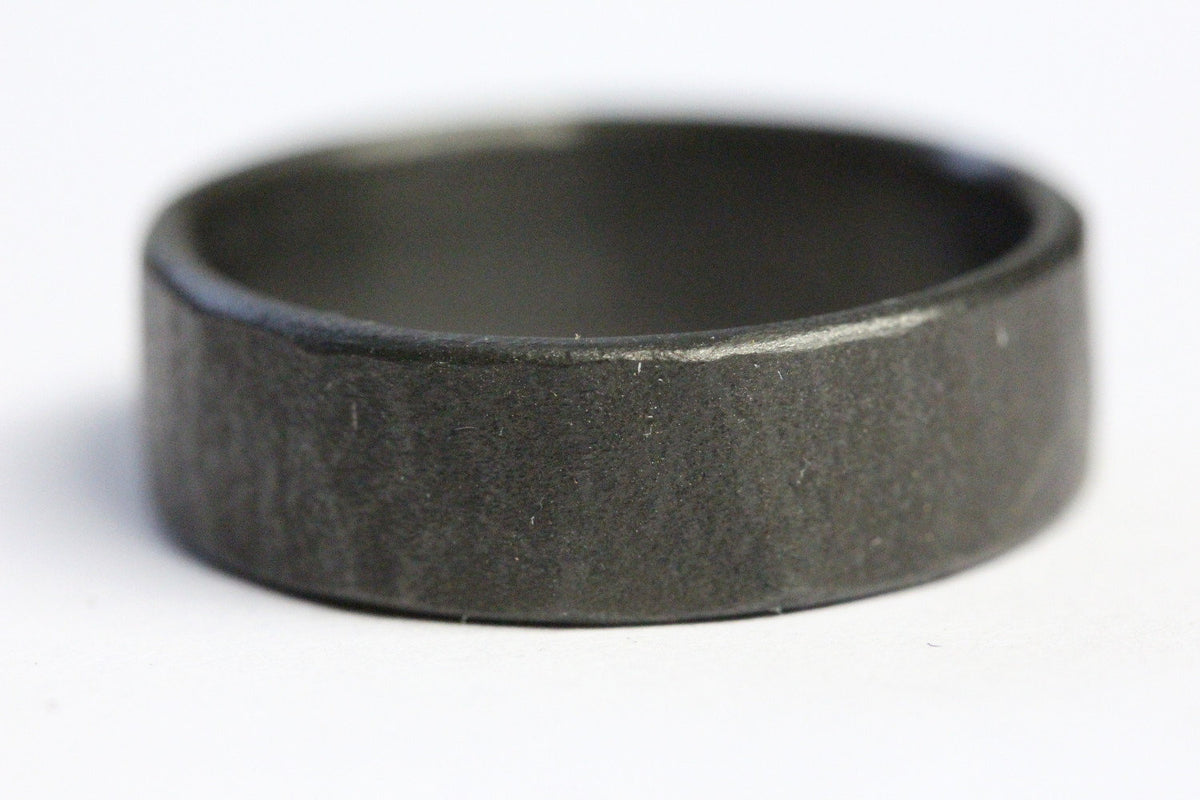 Rustic Zirconium Ring – Riverdale Ironworks